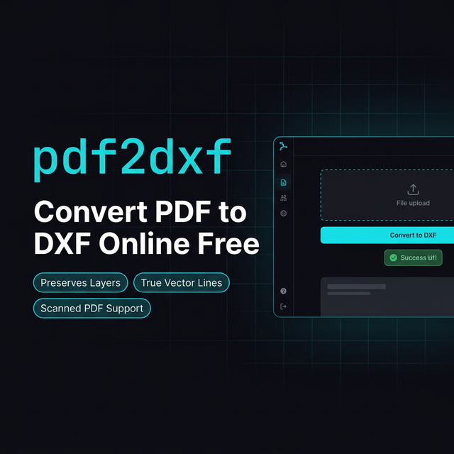 PDF to SolidWorks DXF: How to Import Drawings Without Errors | pdf2dxf.us